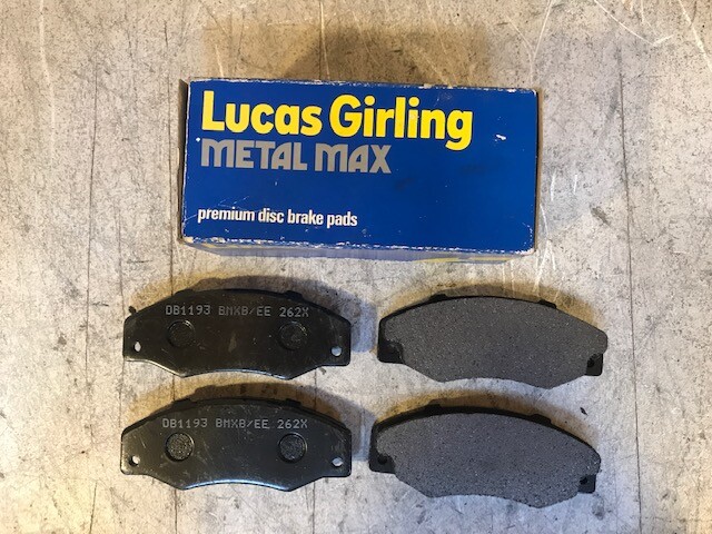 Lucas Girling Front Disc Brake Pads - GPX3044 / FMSI 7244-D35 - Fits ...