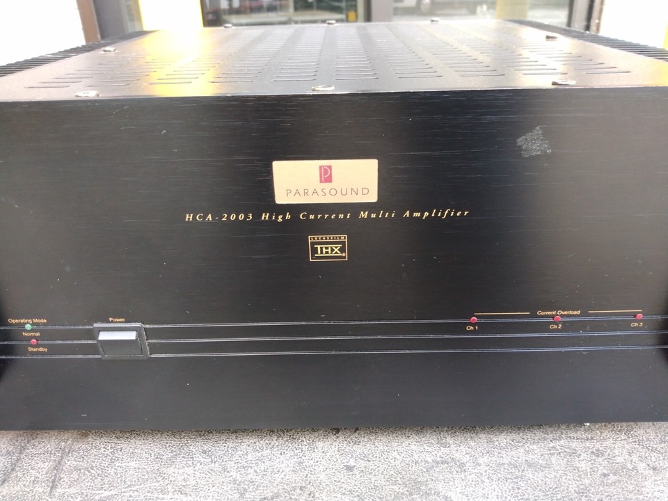 Parasound HCA 2003 / Adcom GFA 555 & GFA 545 / Adcom GFP 555-II, 3 AMPS ...