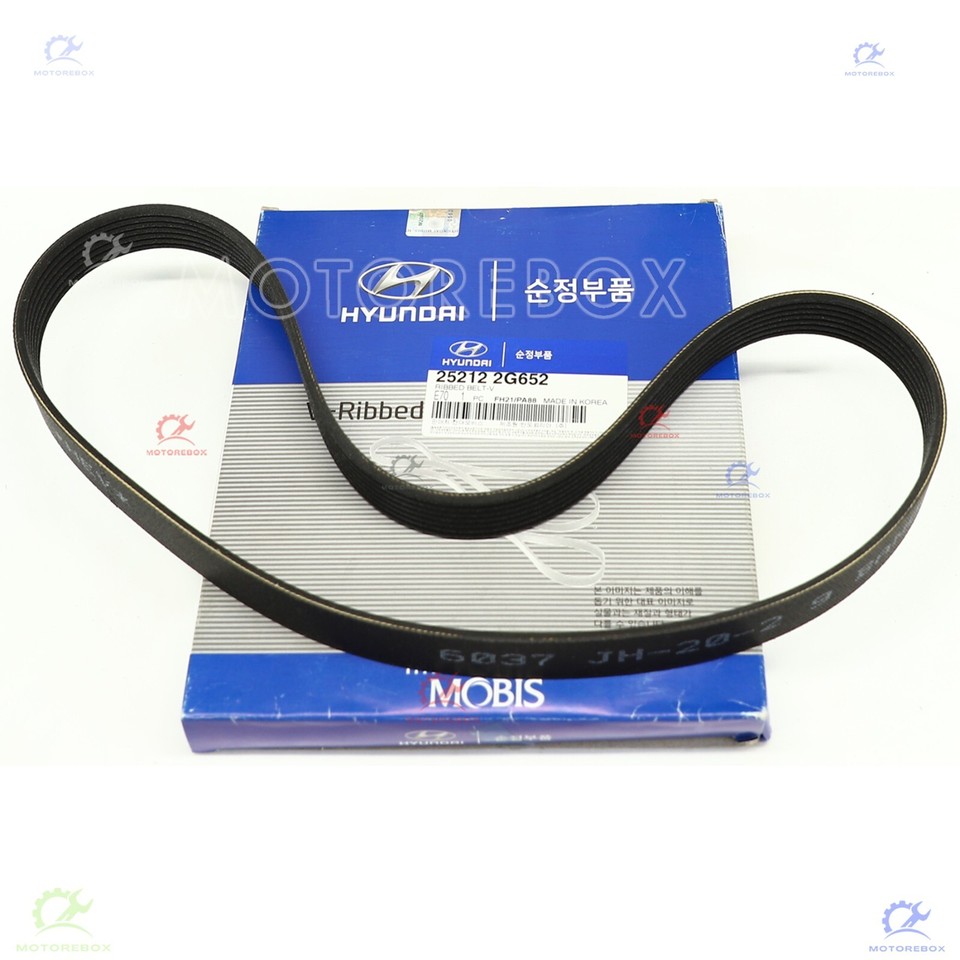 GENUINE Serpentine Belt for 2011-2016 Hyundai Sonata Optima HYBRID ...