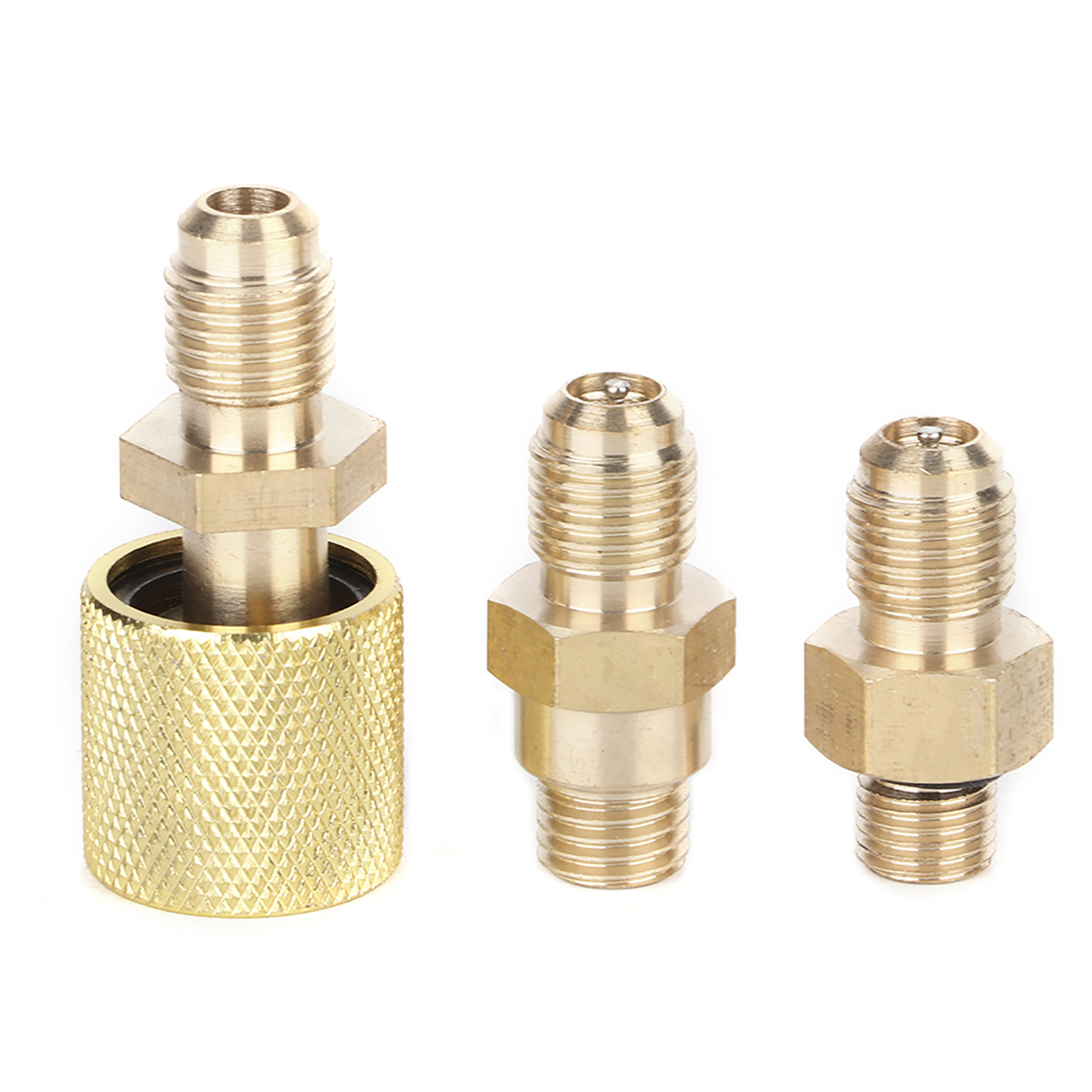 8pcs/Set Air Conditioning Refrigeration R-12A/C Connector Adapter Hoses ...
