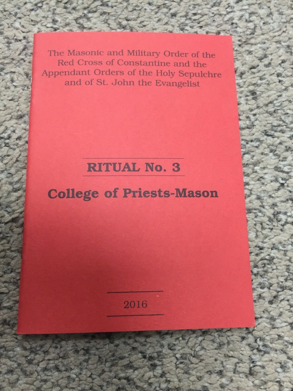 Masonic Ritual books, The Red Cross of Constantine | eBay