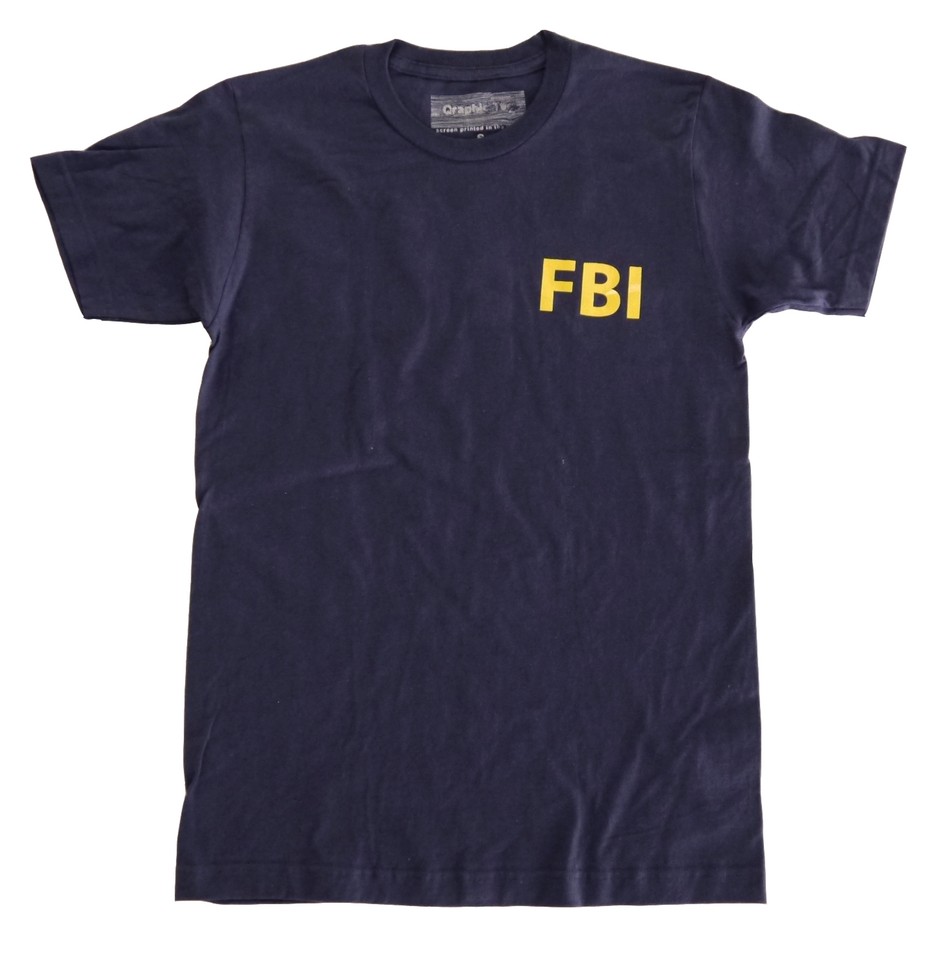 FBI t-shirt, FBI tee, secret service t shirt, police, CIA t-shirt | eBay