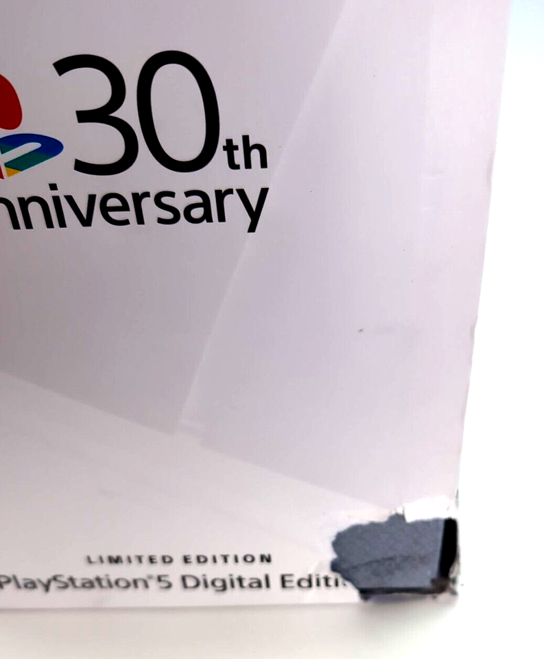 PlayStation 5 Digital Edition Console 30th Anniversary Gray PS5 Classic ...