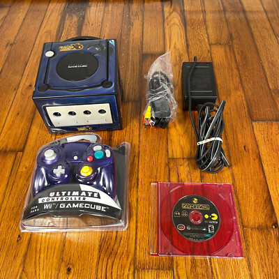 Nintendo GameCube Black Console System Bundle DOL-001 Pokemon XD Skin ...