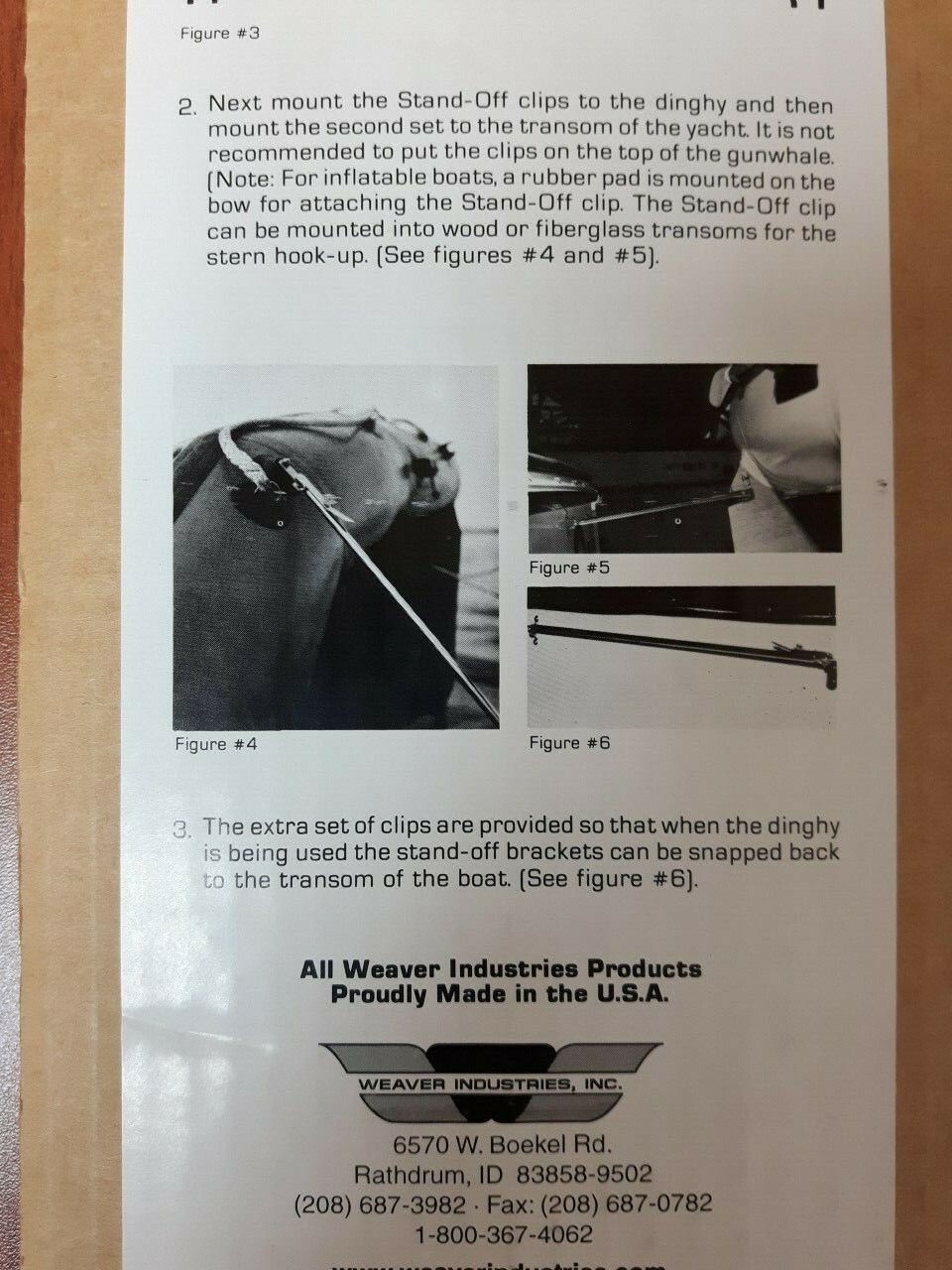 WEAVER STAND-OFF BRACKETS ARMS 18" - SO18 for sale online | eBay