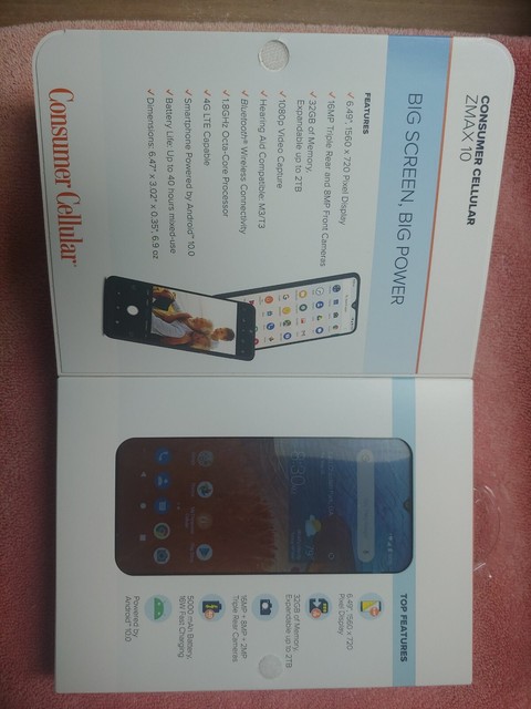 ZTE ZMax 10 Z6250CC - 32GB - Dark Gray (Network Locked) for sale online ...