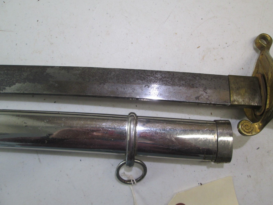 MEJI PERIOD JAPANESE CIVIL POLICE PARADE GRADE SWORD WITH SCABBARD #F24 ...