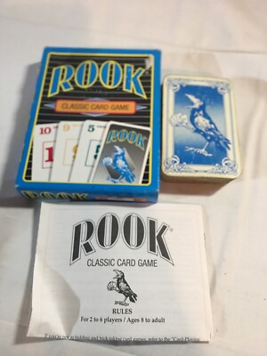 Hasbro Vintage 6 Players Rook Card Game Complete with Instructions ...