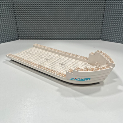 Lego Ship Boat Yacht Hull White Large Middle 95277 (3x) + Bows (64651 ...
