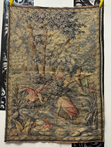 2x3 ft Vintage French Goblin Medieval Wall Hanging Beautiful Nature ...