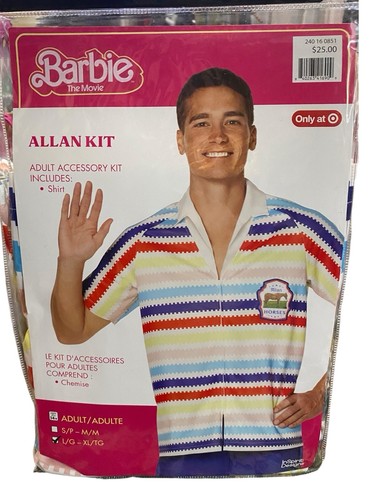 Barbie The Movie Adult Alan Allan Halloween Costume Shirt Large L / XL ...