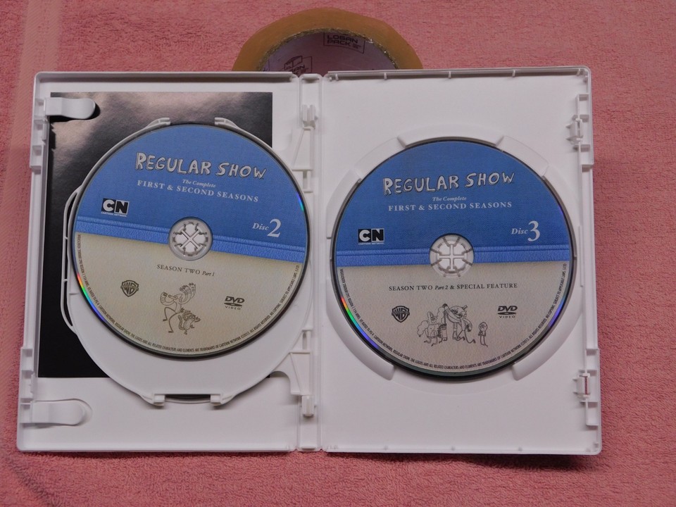 Regular Show DVD Lot, 1st/2nd season, The best dvd in the world, Party ...