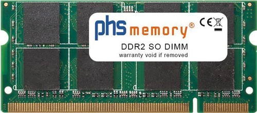 PHS-memory 4GB RAM Speicher für Asus X50GL-AP044C DDR2 SO DIMM 800MHz ...