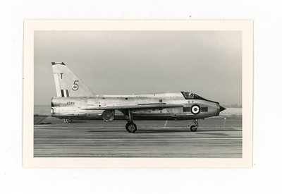 Photograph of English Electric Lightning T.5 XS451 / T 5 Sqn c. late ...