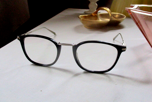 Perry Ellis Eyeglasses Vintage? Classy Black Round Horn Rim Eye glasses ...
