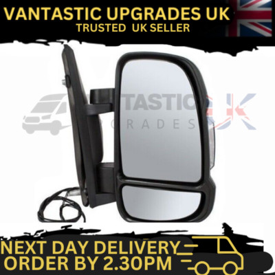 FOR CITROEN RELAY 2006>DRIVERS RHS SHORT ARM HEATED MIRROR,TEMP SENSOR ...