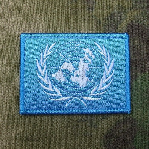 The United Nations (U.N.) flag Morale Tactical Embroidery Patch B2151 | eBay