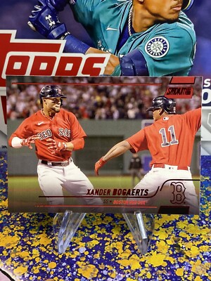 Xander Bogaerts 2022 Topps Stadium Club Red Foil Parallel Card #73 ...