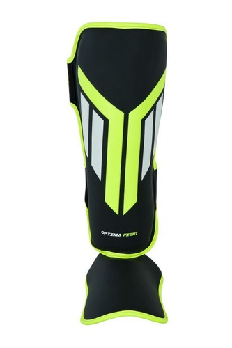 FADI Optima Fight Shin Guard Pads Insteps MMA Kick Boxing Protective ...