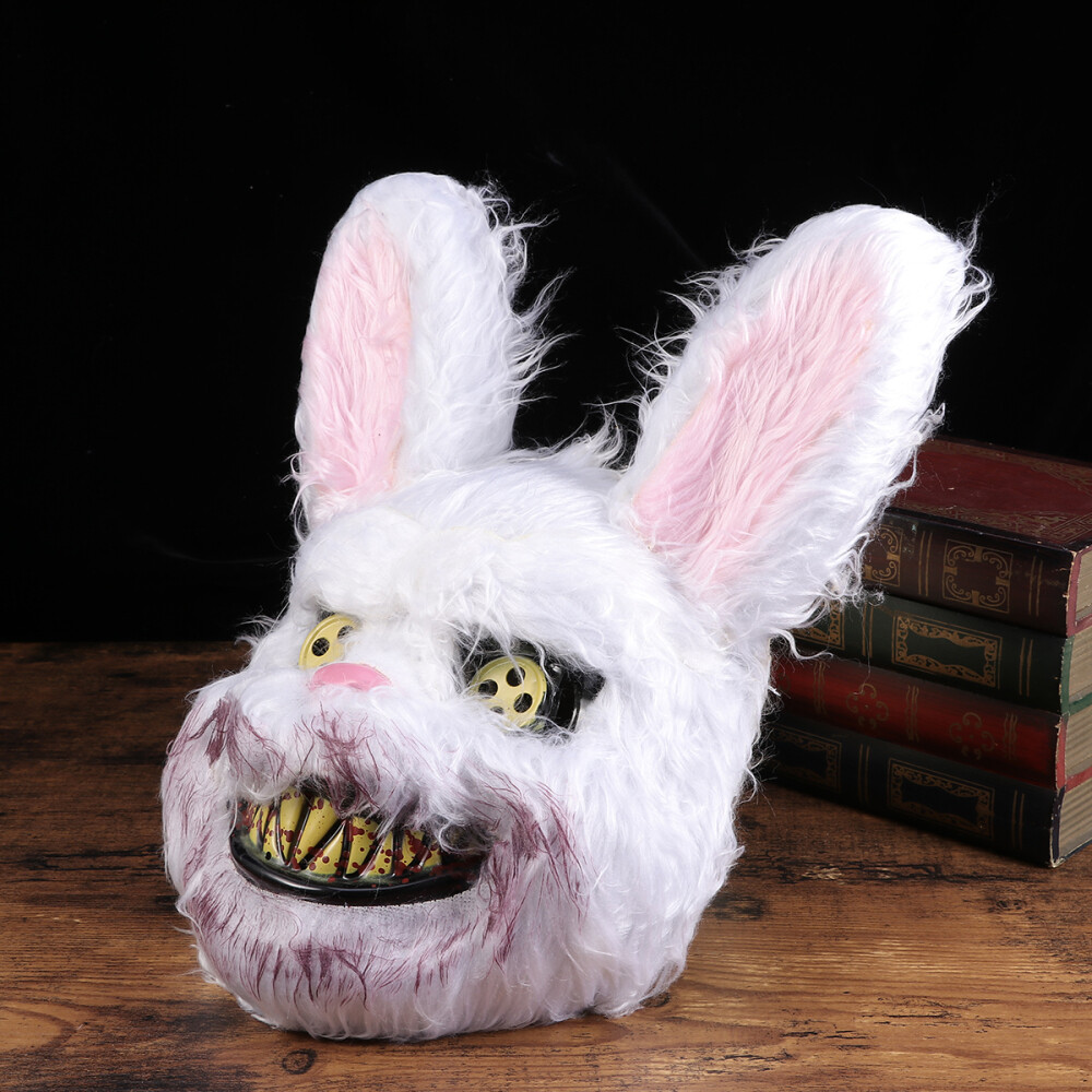 Scary Rabbit Mask Unique Costume Look Halloween Props Masquerade Party ...