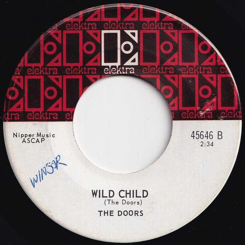 Doors Touch Me / Wild Child Elektra Us 45646 209465 Rock Pop Record 7 ...