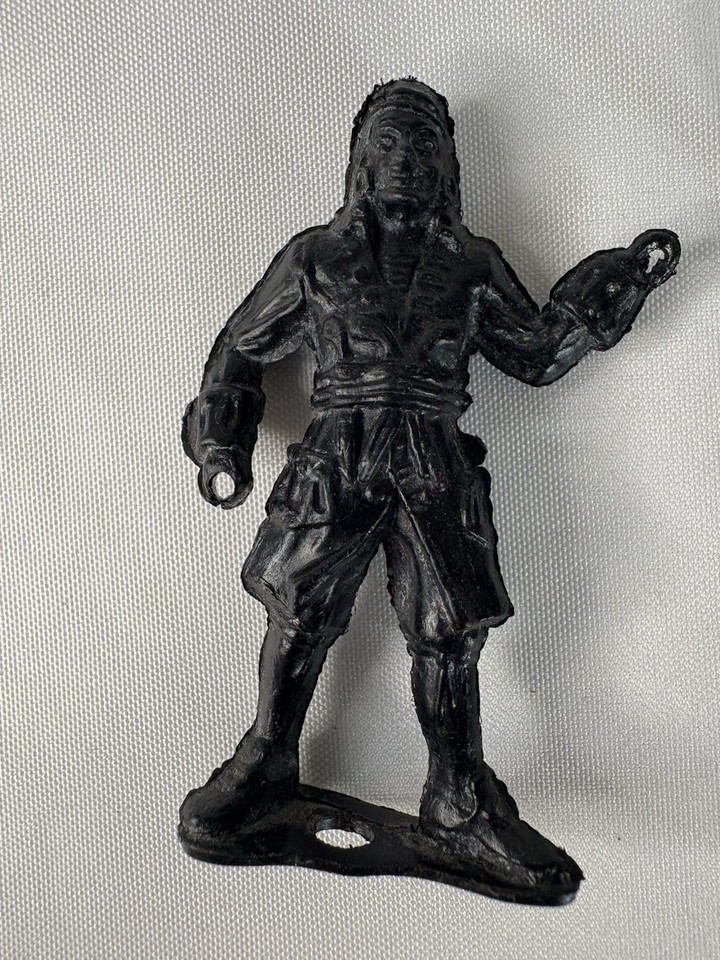 Marx Plastic Toy Pirates People Figures Yellow Blue Brown Black Mp 2-2 ...