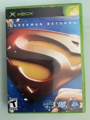 Superman Returns: The Video Game | No Manual On Original Microsoft Xbox ...