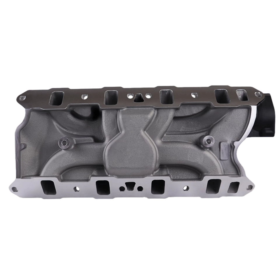 Black Ford Small Block SBF 260 289 302 Dual Plane Satin Intake Manifold ...