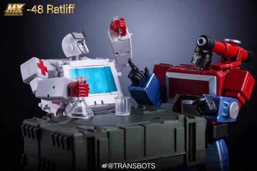 New X-Transbots MX-48 Ratliff Ratchet Transforms Action Figure Toy 22.1 ...