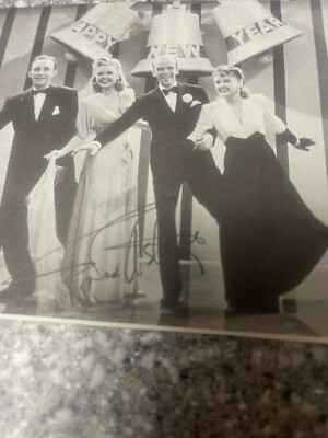 FRED ASTAIRE Signed Cut Book Page Greatest Dancer Musical | eBay