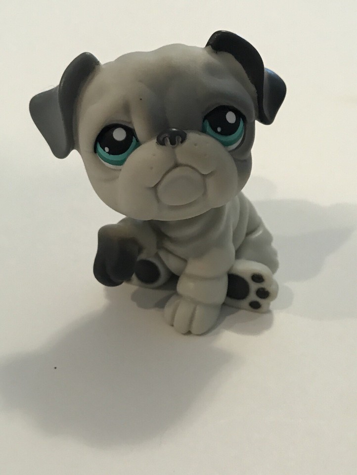 Littlest Pet Shop LPS Authentic Bulldog #446 Lamb #447 Mouse #448 | eBay