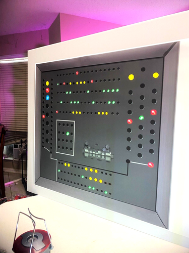 StAr TrEk prop Tos Enterprise DR Mccoys med panel 1 lcars computer ...