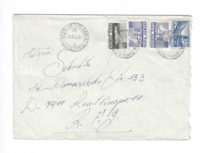 Romania 1982 Cover sent from Ortisoara to Germany | eBay