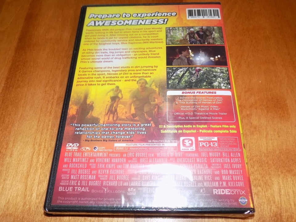 HEROES OF DIRT BMX Bike Riding Stunt Rider Film Will Martinez Joel ...