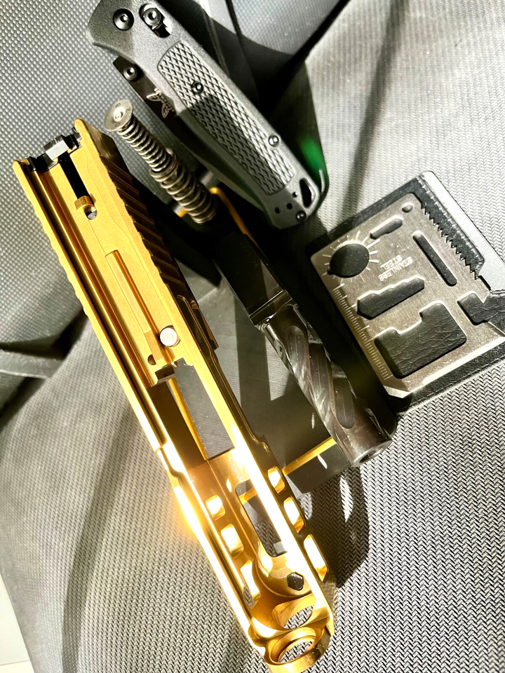 Zaffiri Precision Glock 26 Gen 3 Slide Fluted Barrel RMR Cut Complete ...