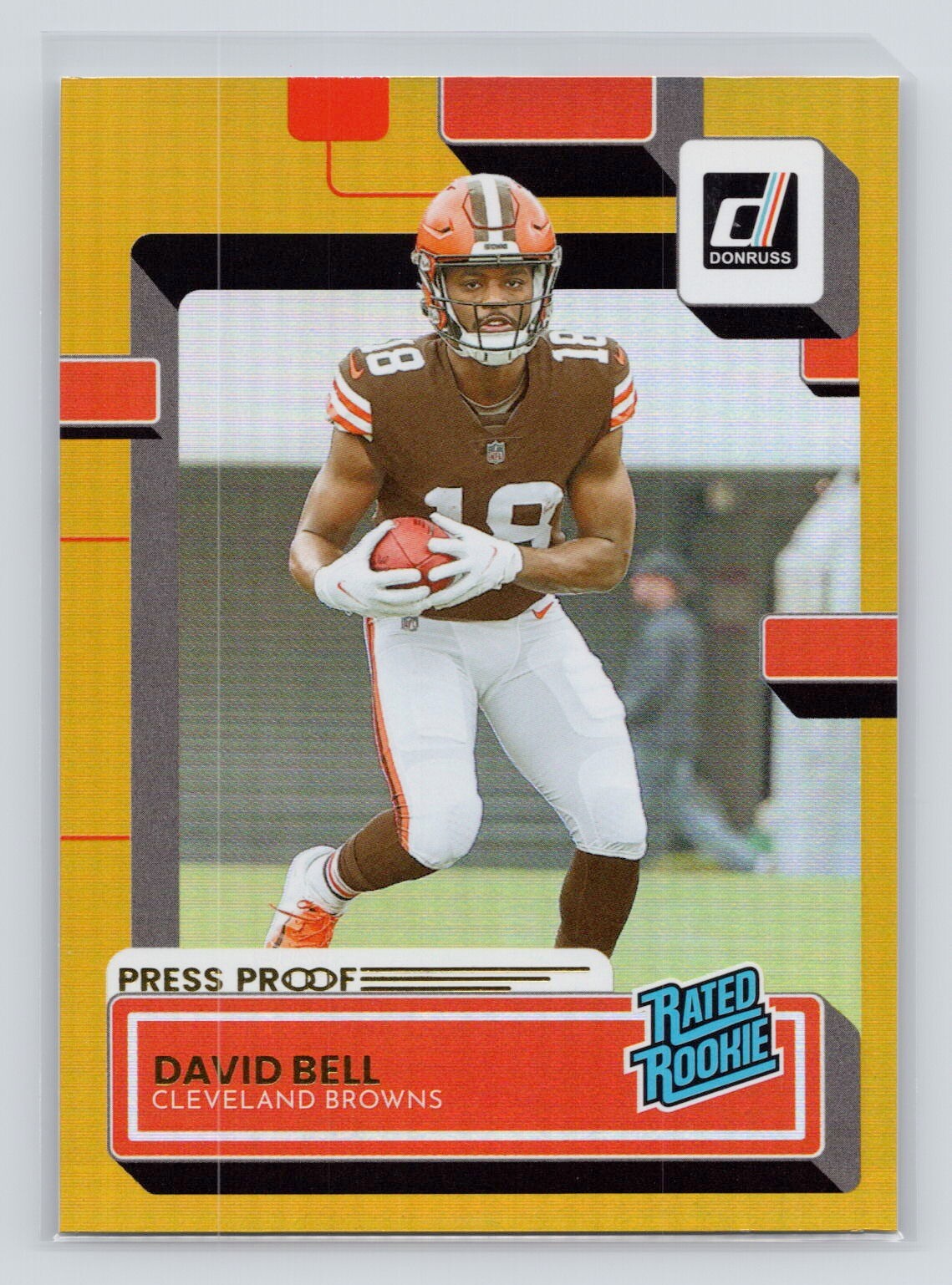 David Bell 2022 Panini Donruss #332 Premium Press Proof Gold Rated ...