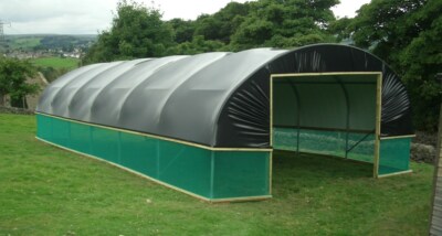 Sheep Shelter Polytunnel Sheep House Field Livestock Shelter Barn ...