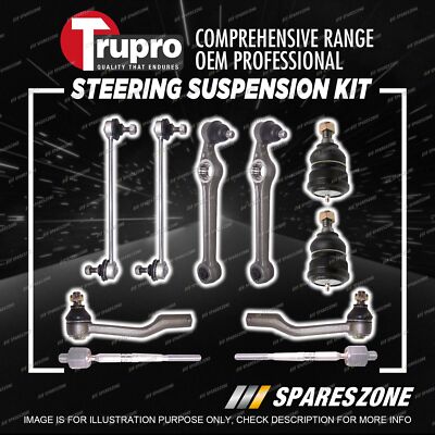 Trupro Ball Joint Control Arm Sway bar Link Kit for Volkswagen Polo 6R ...