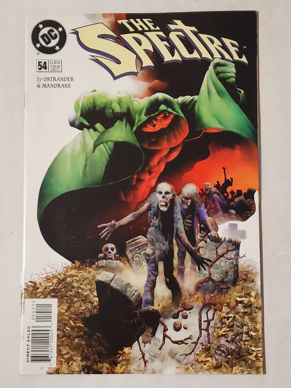 The Spectre #54 1997 DC Comics 1st appearance of Mr. Terrific Michael ...