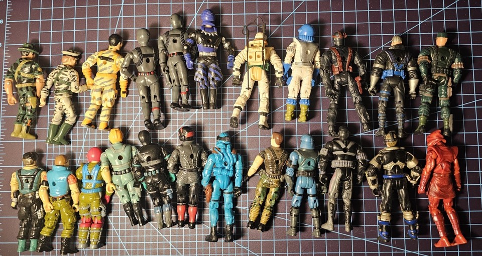 Lot of 23 G I. Joe Action Figures Various Years | eBay