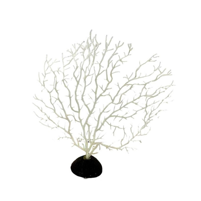 Artificial Coral Branch Décor Faux Coral Reef Décor Aquariums Ornament ...