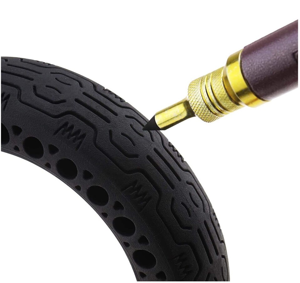 Tire Repair Plugger Tire Wheel Repair Gun Kit Mushroom Plug Probe ...