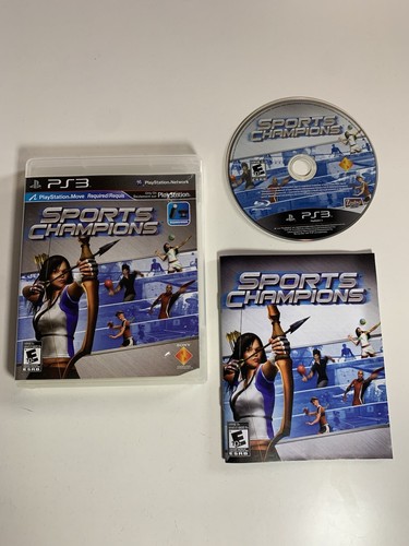 Sports Champions (Sony PlayStation 3 PS3, 2010) CIB Complete w/Manual ...