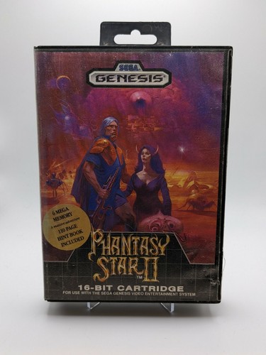 Phantasy Star II sega genesis in box *no manual*. Tested & Works! | eBay