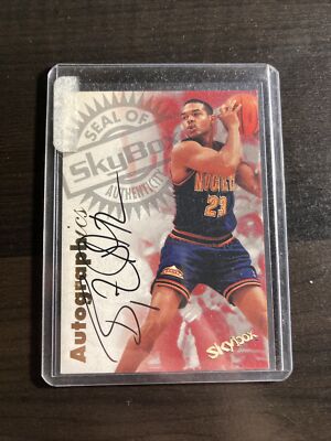 Bryant Smith AUTOGRAPH CARD Nuggets 1997 Skybox T2-161 | eBay
