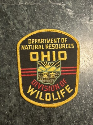 Dept Natural Resources Ohio Wildlife PATCH 80s 90s Rare Vtg 4” | eBay