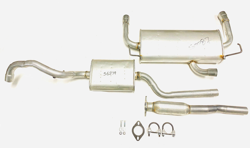 Fits: 2017 To 2019 Ford Escape 1.5L Turbo , Muffler, Mid & Rear ...