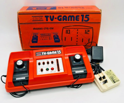 Nintendo Color TV GAME 15 Console Boxed CTG-15V Tested No manuals ...