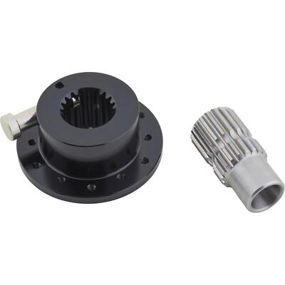 6-bolt Black Quick Release Steering Wheel Hub Splined, 3/4" shaft | eBay