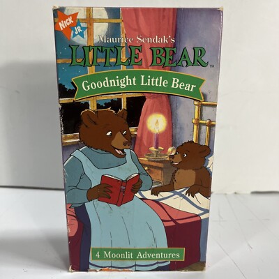 Nick Jr Little Bear Goodnight VHS Video Tape orange tape 97368388932| eBay